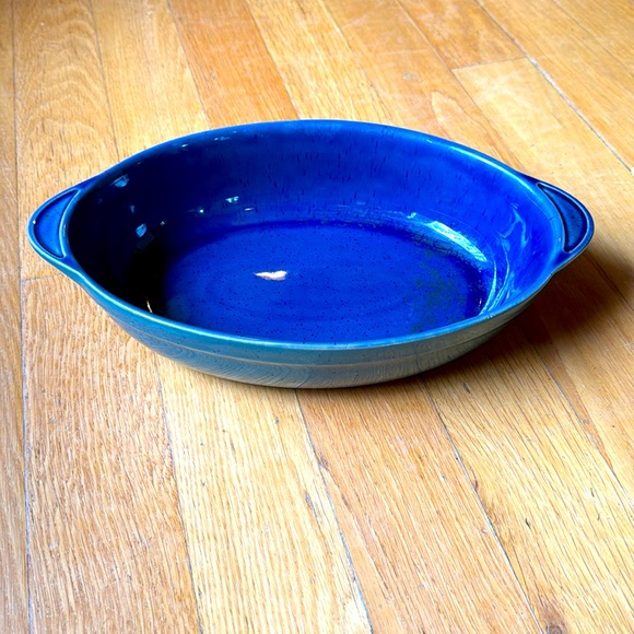 Denby | Dining | Denny England Classic Blue Teal Baking Dish | Poshmark